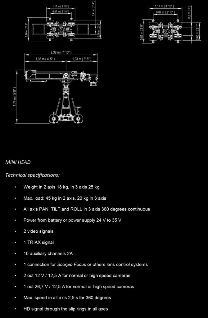 Scorpio 10′ - Hammer Camera Cranes
